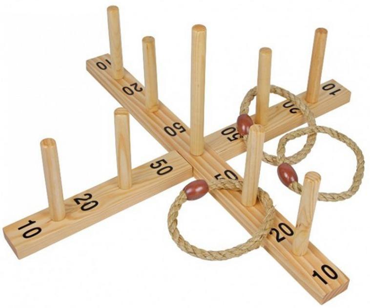 Ringen gooien (houten kruis) | Oscarcrew